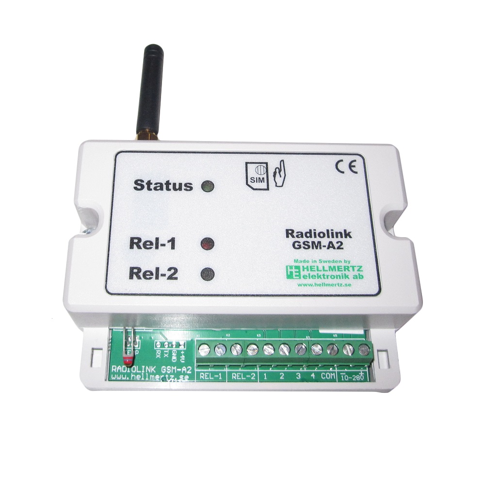 Radiolink A2 | GSM alarmsender | Hellmertz - Holars AS