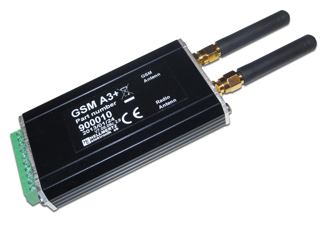 Radiolink A3+ | GSM alarmsender | Posisjonsalarm | Hellmertz - Holars AS