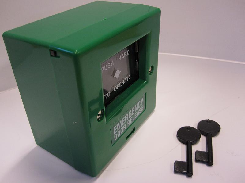 FP2 - Manuell brannmelder, NO/NC (Grønn) - Holars AS